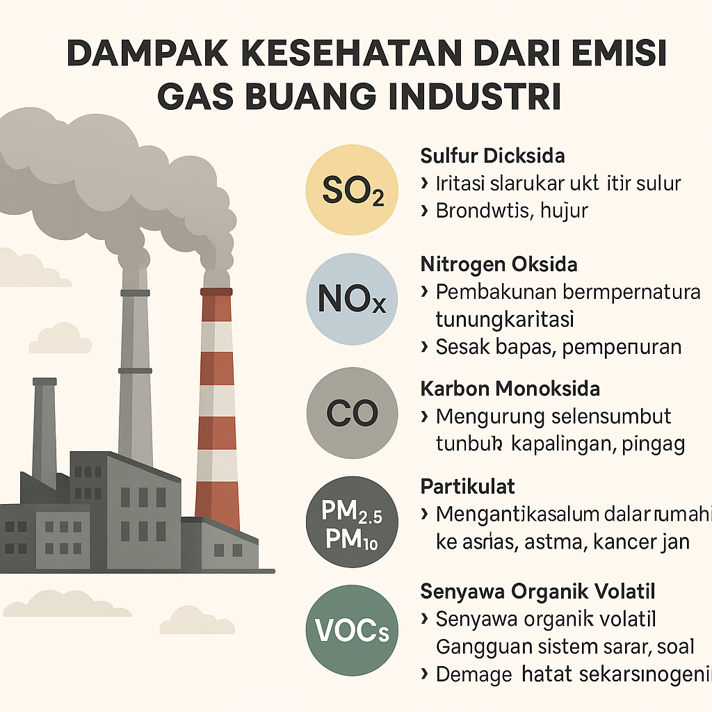 Komponen Emisi Gas Buang Industri - PT Representasi Mitra Mandiri